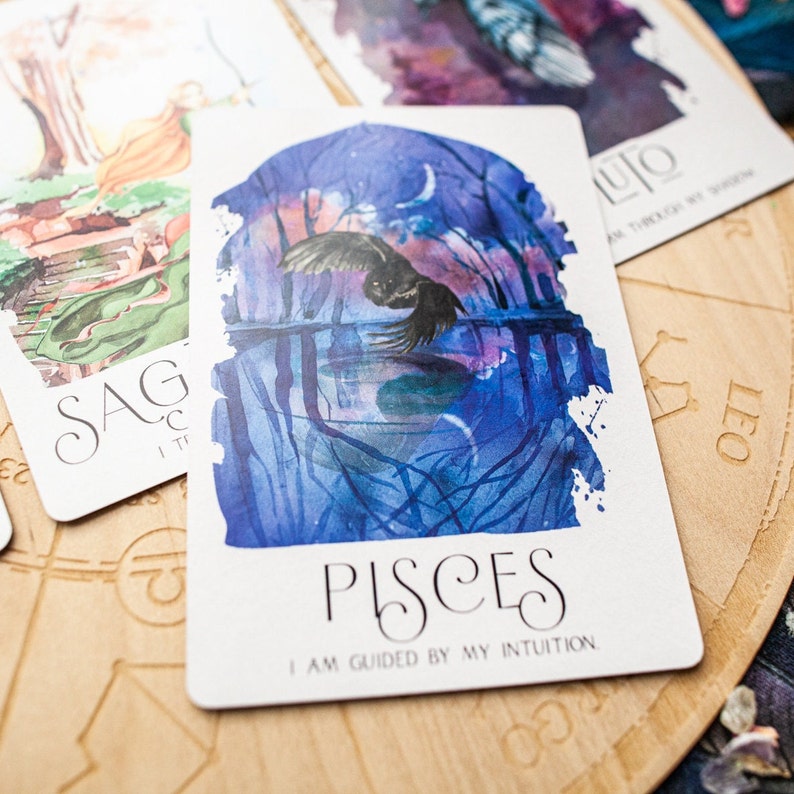 Soul Care Oracle Deck Astrology Tarot Astrology Oracle - Etsy