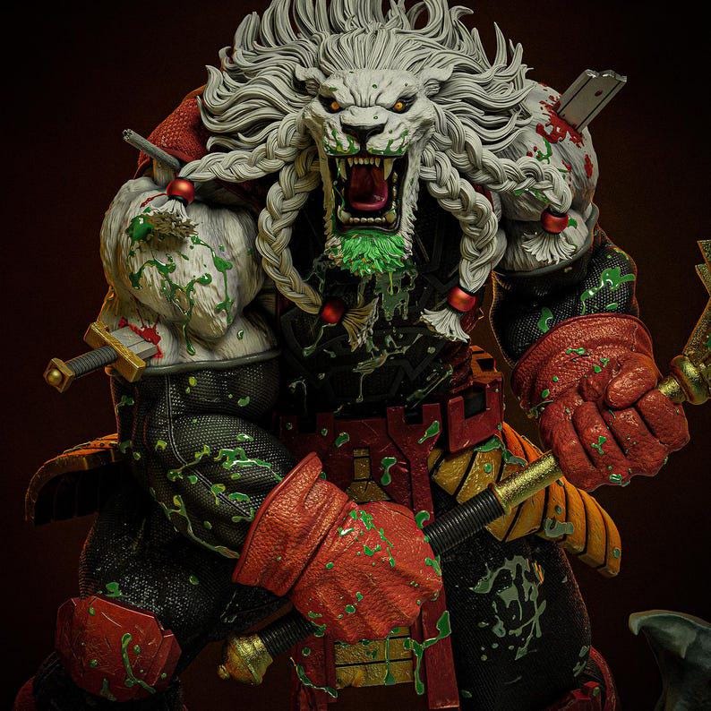Battle Beast 3D Print STL Files Digital Download Invincible Fanart ...
