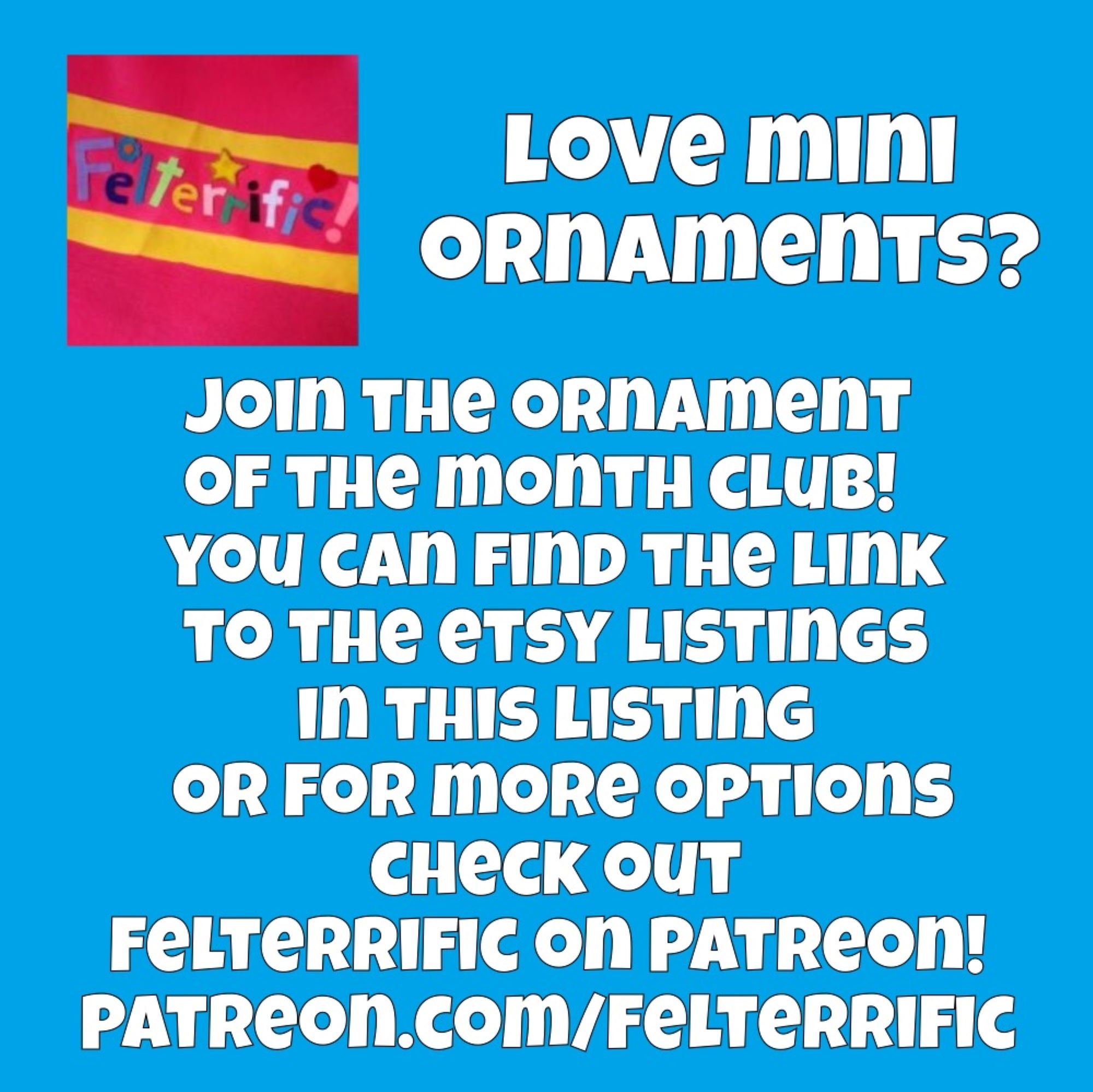 Handmade Felt Mini Football Ornaments | Etsy