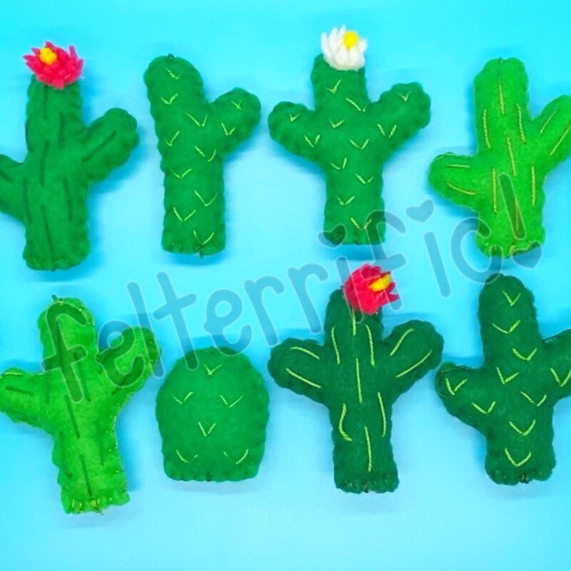 Felt Cactus - Etsy
