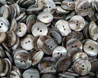 Smoke Shell Buttons - Etsy