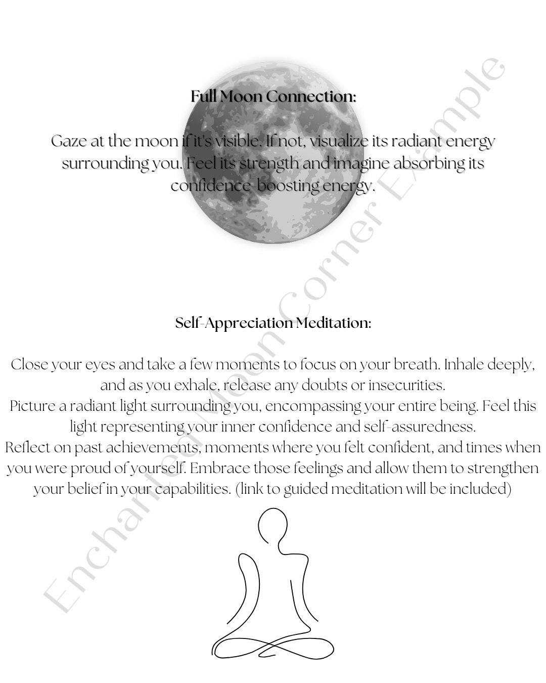 Personalized Custom Full Moon Ritual for One - 10-minute Simple ...