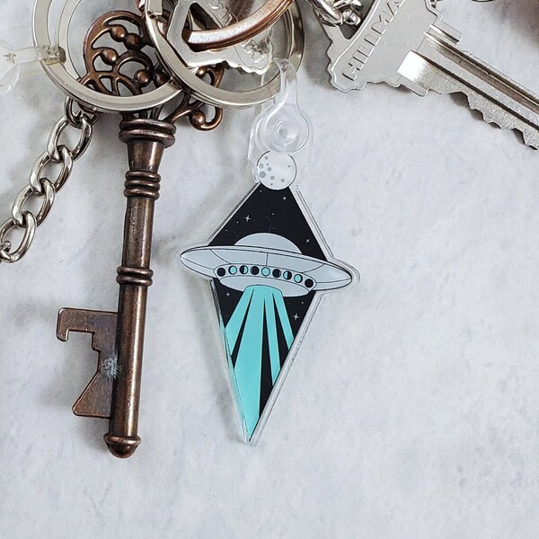 Alien Keychain - Etsy