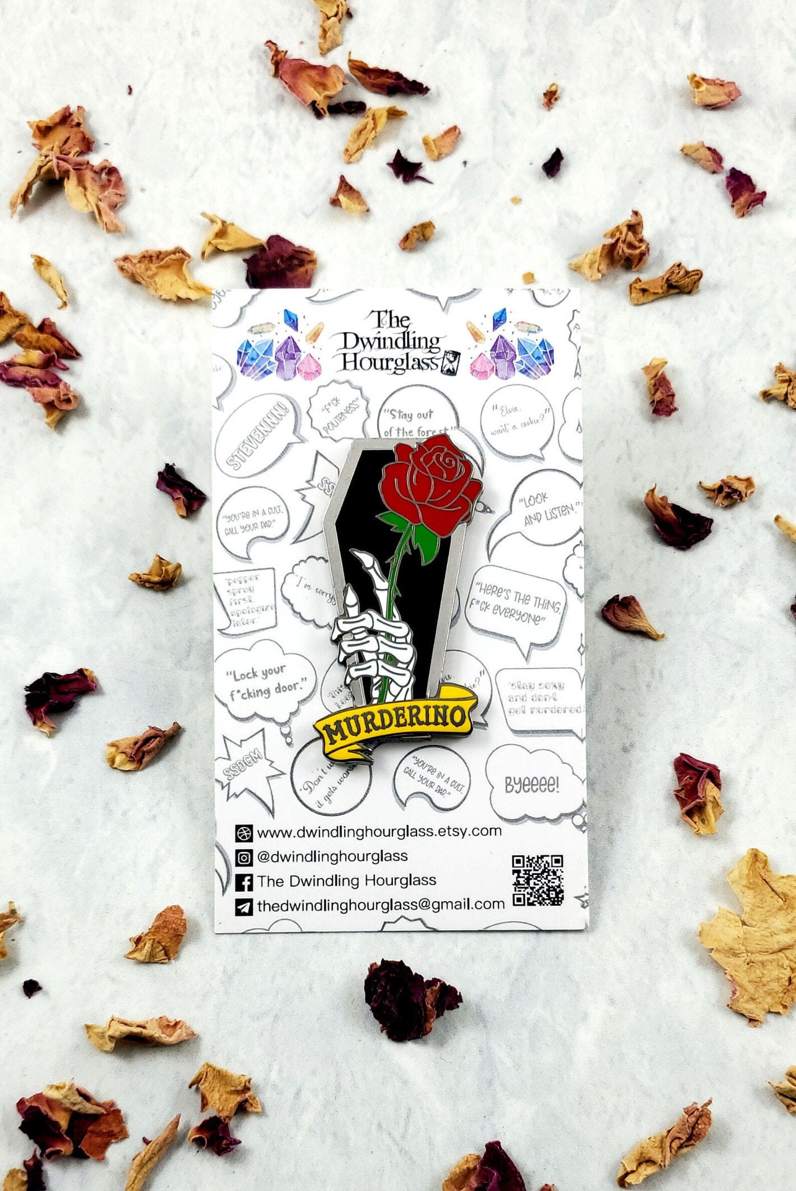 MURDERINO Pin True Crime Pin Horror Pin SSDGM Pin My - Etsy