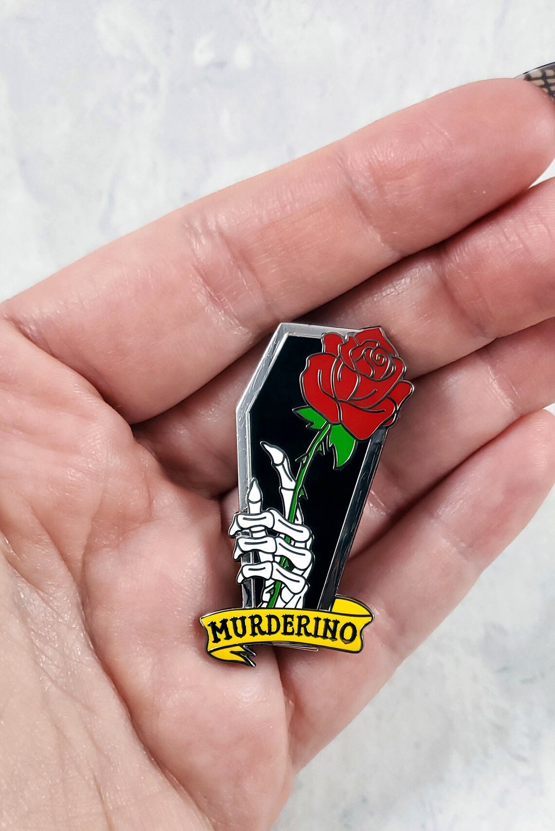 MURDERINO Pin True Crime Pin Horror Pin SSDGM Pin My | Etsy