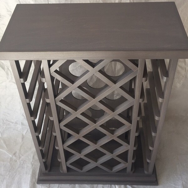 Wine Rack Table - Etsy