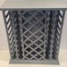 53 Bottle Lattice Style Wine Rack light Grey - Etsy