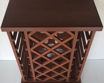 Cherry Wine Rack - Etsy