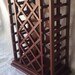 28 Bottle Lattice Style Wine Rack natural Cherry - Etsy