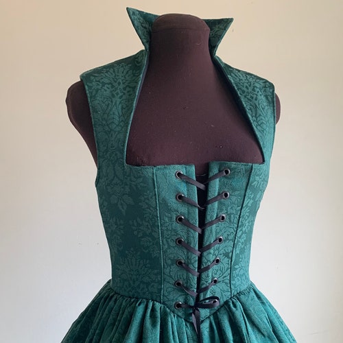 Black Renaissance Over Gown Medieval Dress Made to Your - Etsy