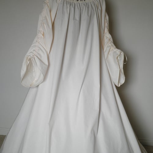 100% Cotton Full-length Beautiful Angel Chemise Renaissance - Etsy