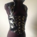 Black and Gold Renaissance Bodice Quick Ship Choose Your Size Irish ...