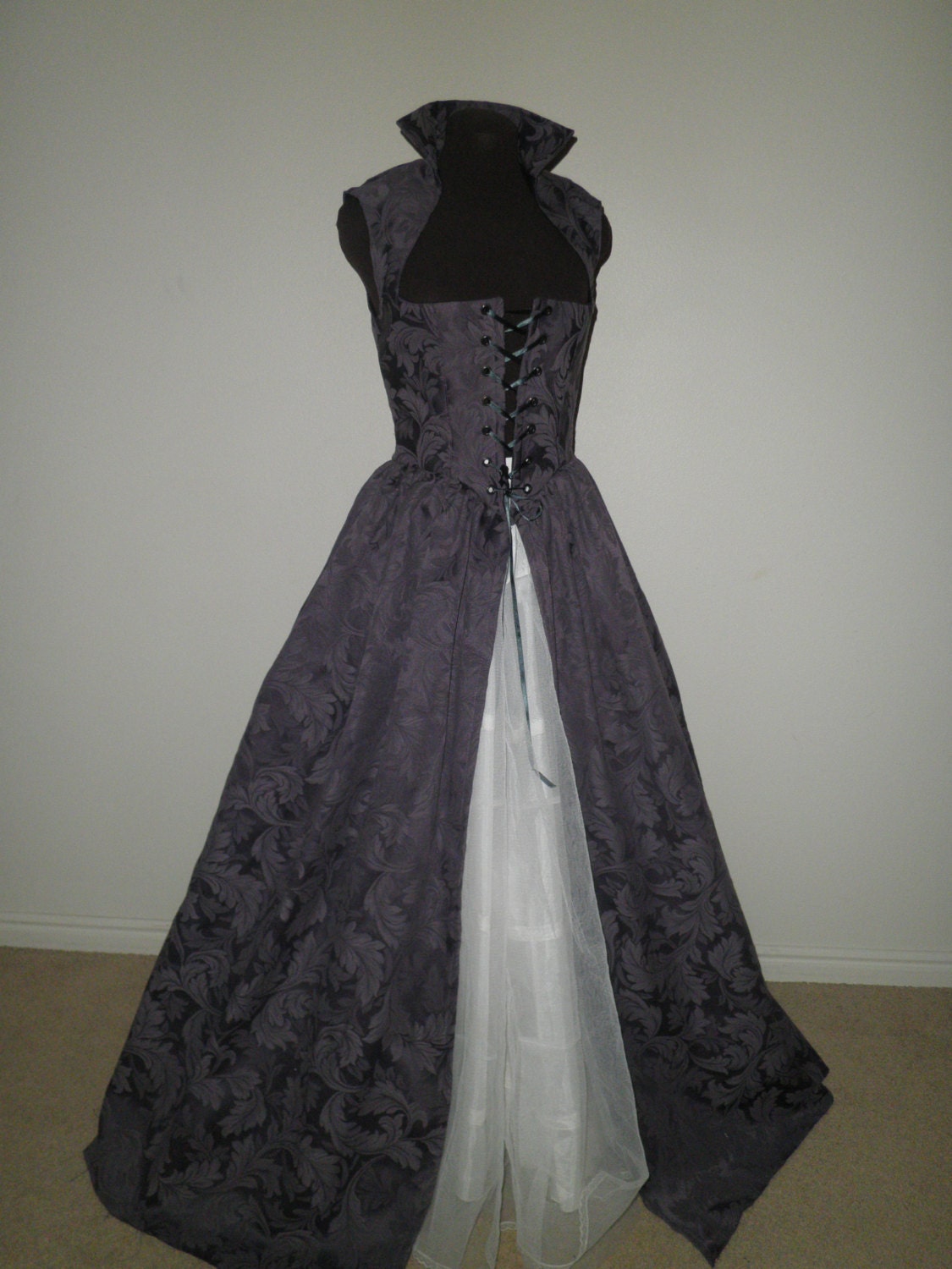 Deep Purple Renaissance Halloween Over Gown Dress Purple - Etsy