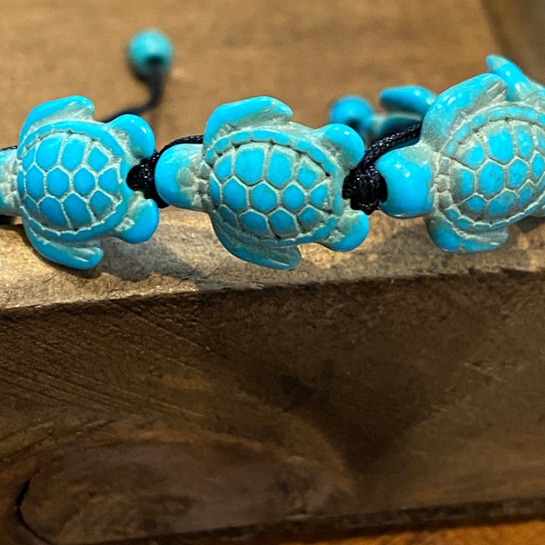 Sea Turtle Bracelet - Etsy