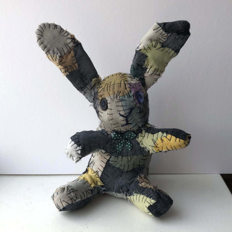 Patchwork Bunny - Etsy