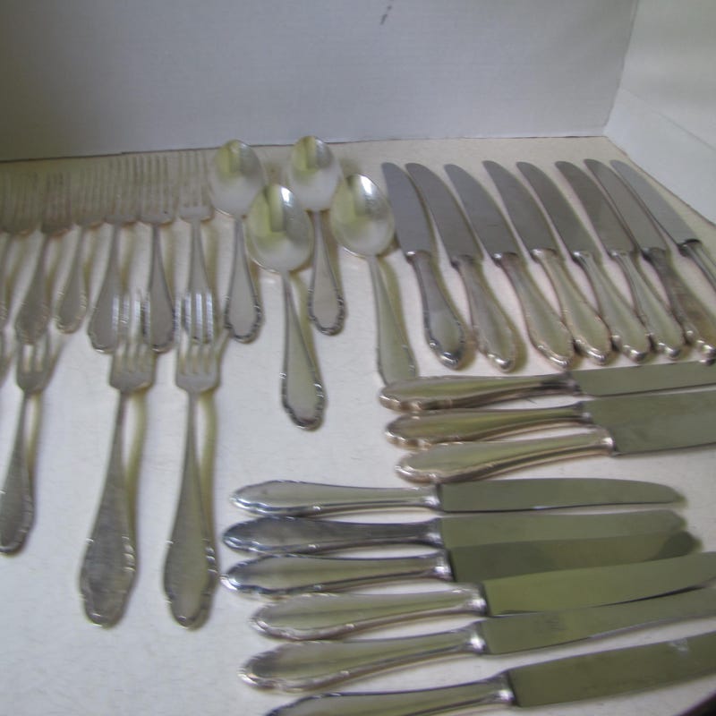 Silverplate Flatware - Etsy