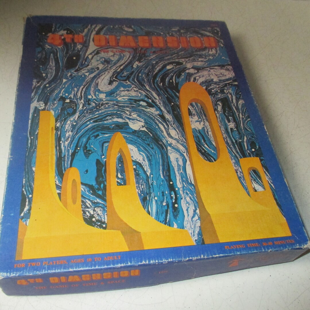 Vintage TSR Role Play Board Game 4th Dimension the Game of Time and ...