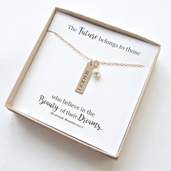 Senior Necklace - Etsy