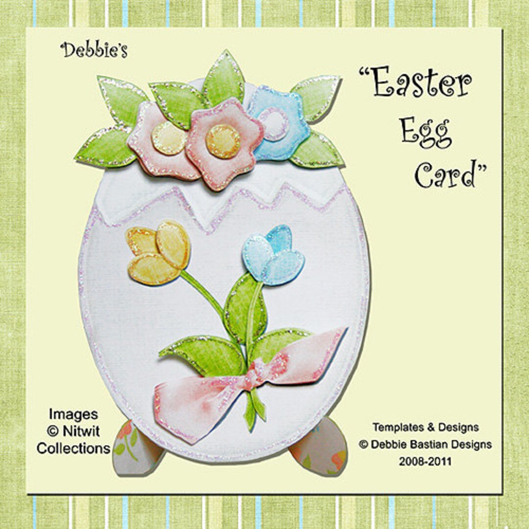 Easter Egg Card - Digital Download - Etsy