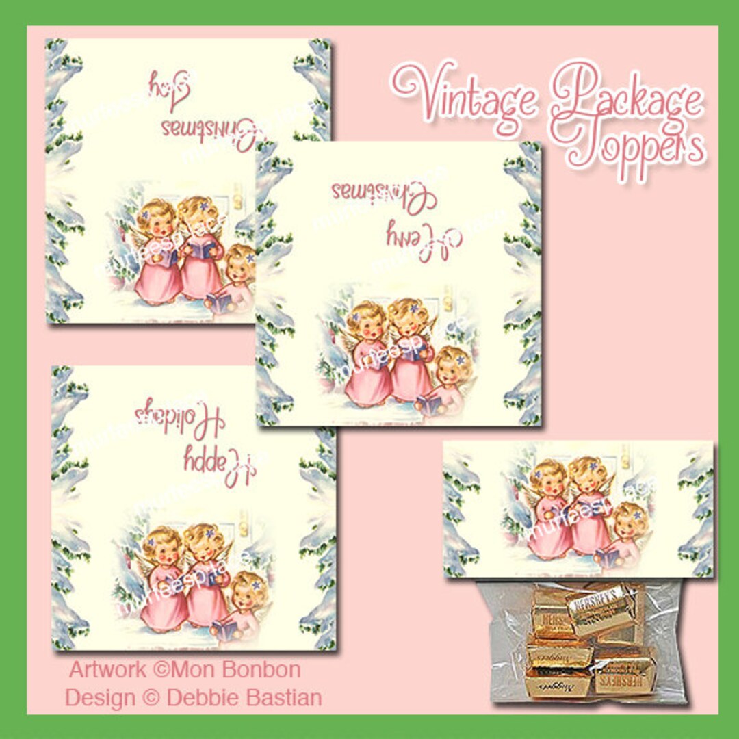Vintage Package Toppers Instant Download - Etsy