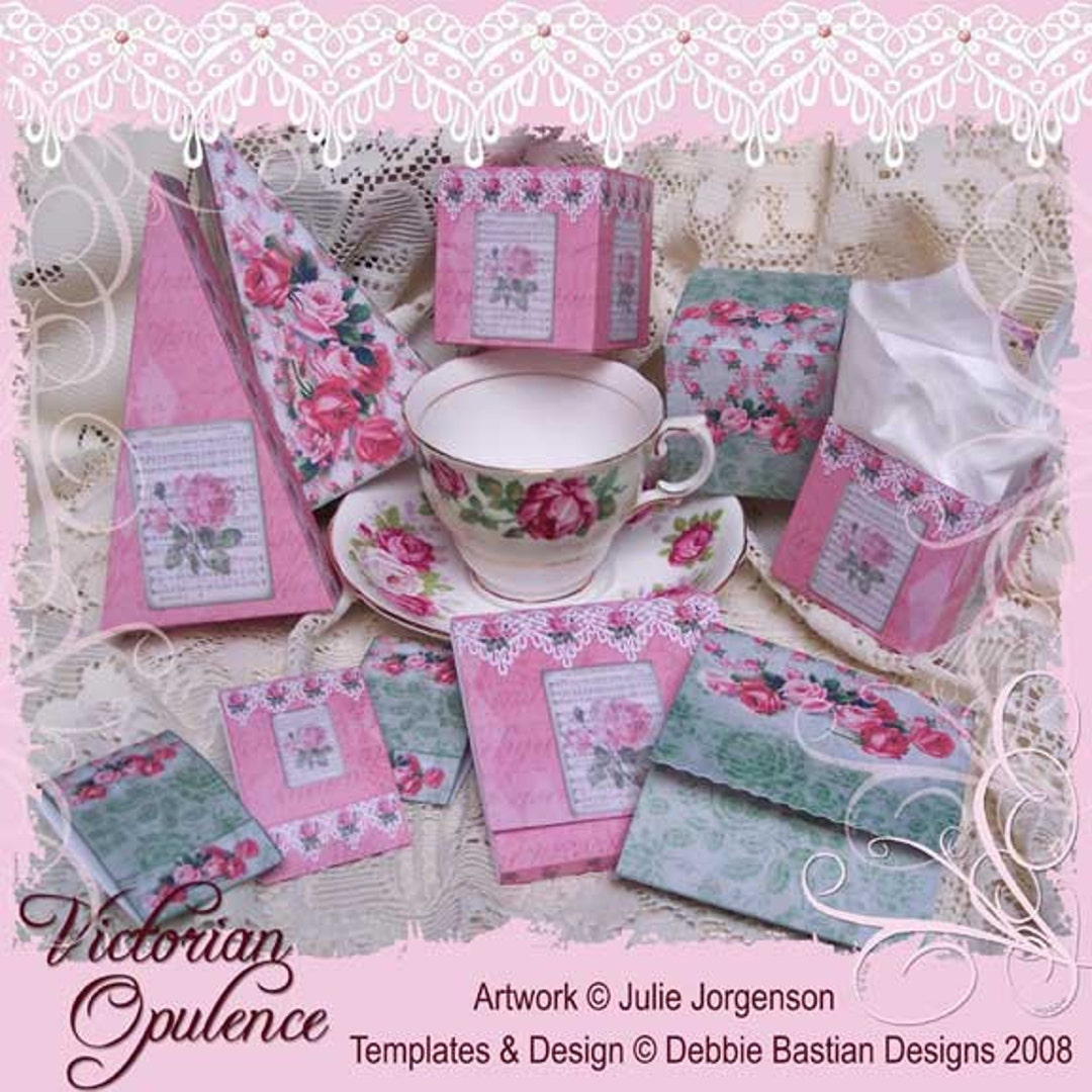 Victorian Opulence Gift Set Digital Download - Etsy