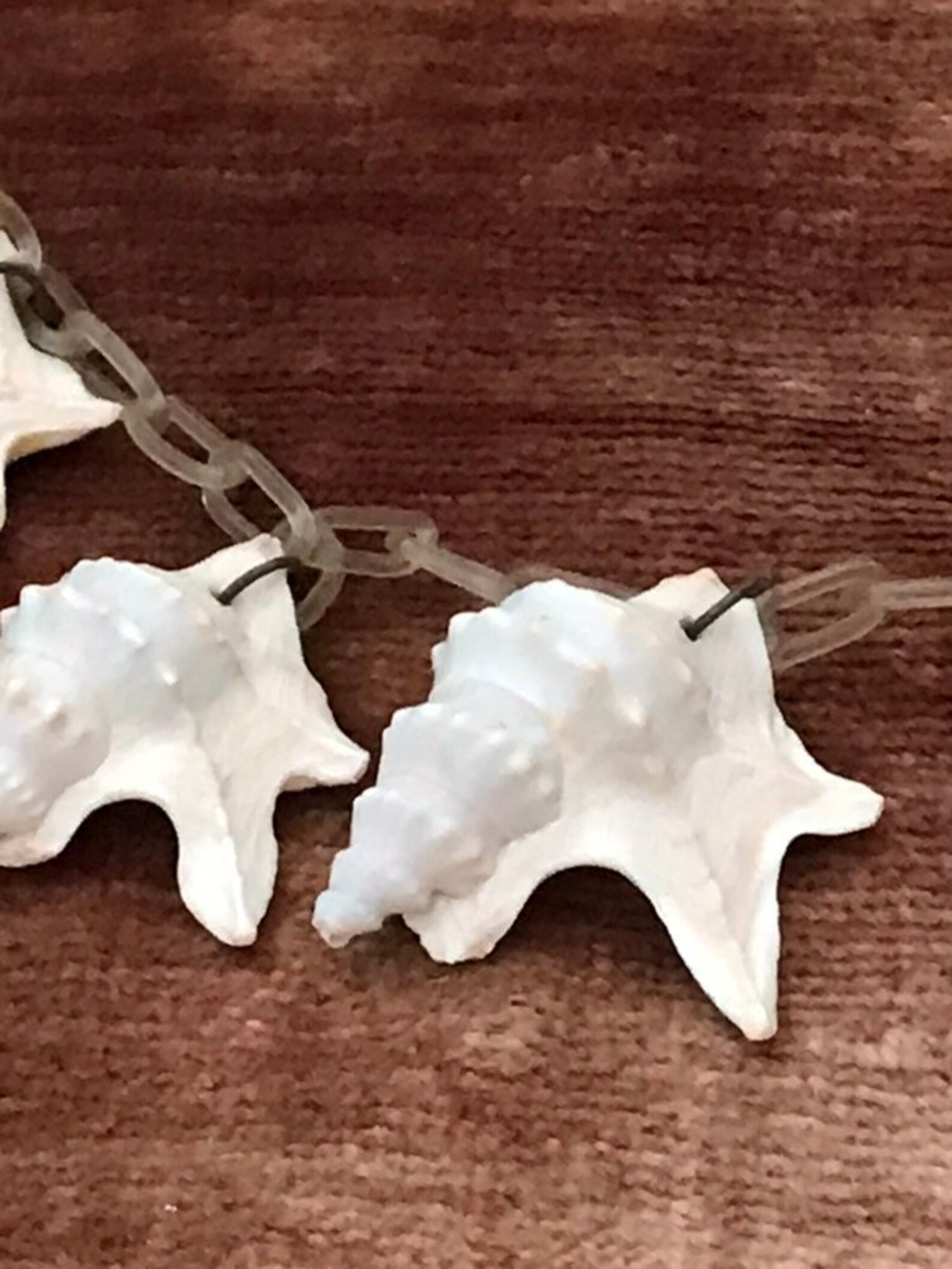 Vintage Celluloid Shell Necklace / 1930's Costume Jewelry | Etsy