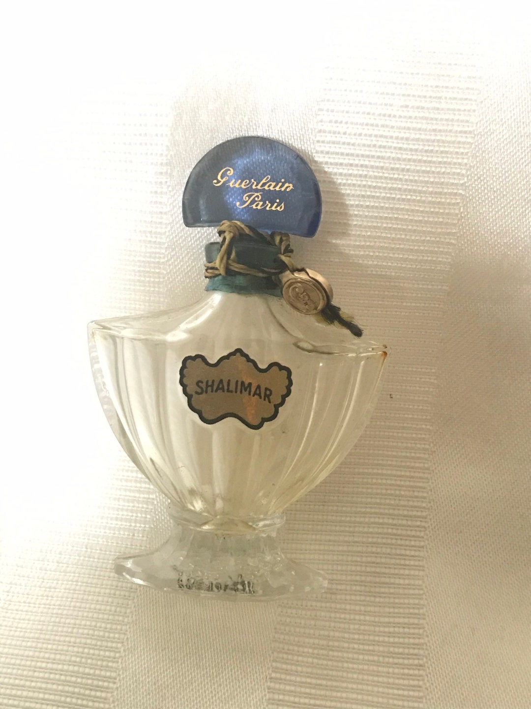 Vintage Shalimar Perfume Bottle• Collectible Perfume Bottle• Shalimar ...