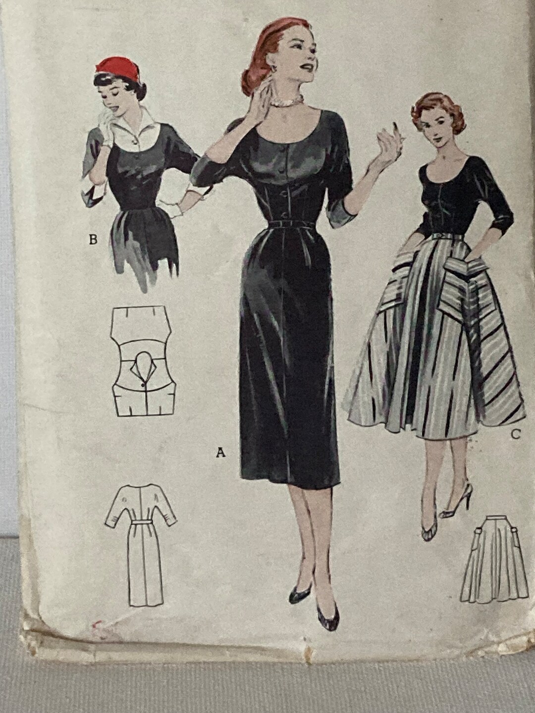 Vintage Clothing Patterns • 1960’s Sheath Dress • Advance Pattern ...