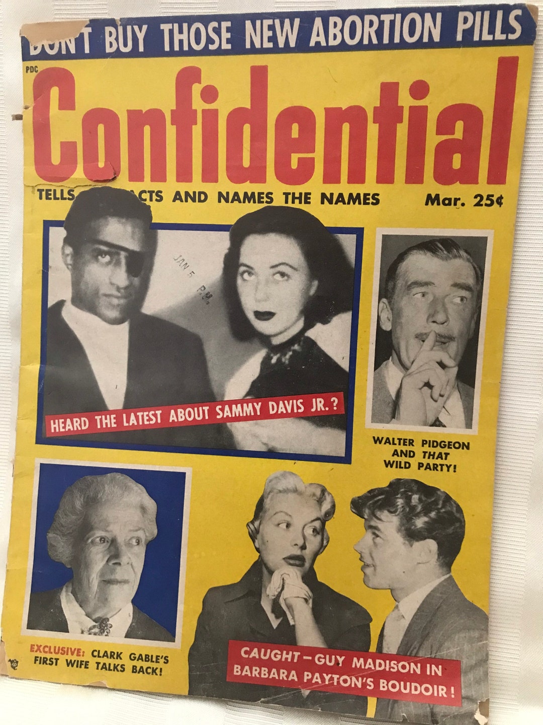 Vintage ‘ Confidential’ Magazine • Vintage Exposes• Circa March 1956 ...