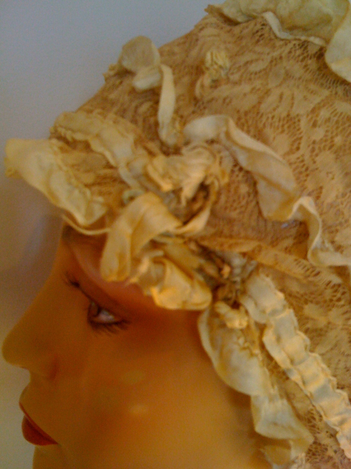 Silk Antique Sleeping Cap - Etsy