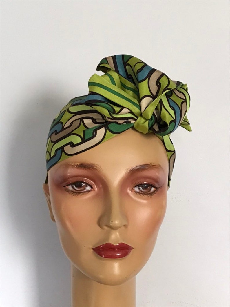 Silk Sash / Head Wrap / Neck Scarf / Head Scarf / Belt / Circa - Etsy