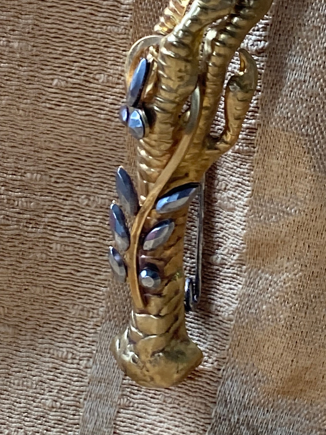 Chicken Foot Brooch•victorian Jewelry•macabe Brooch• Vintage Antique ...