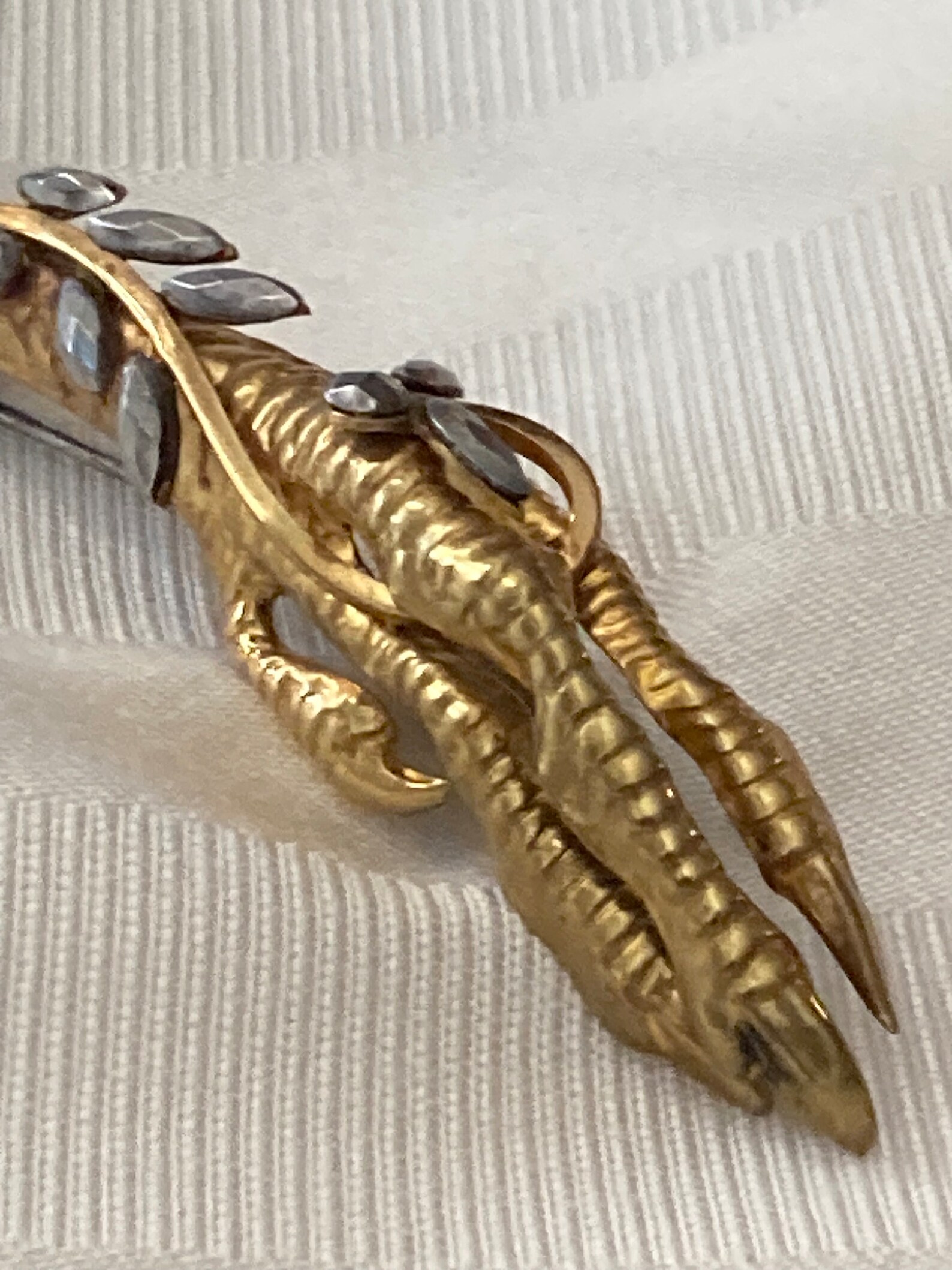 Chicken Foot Brooch•victorian Jewelry•macabe Brooch• Vintage Antique ...