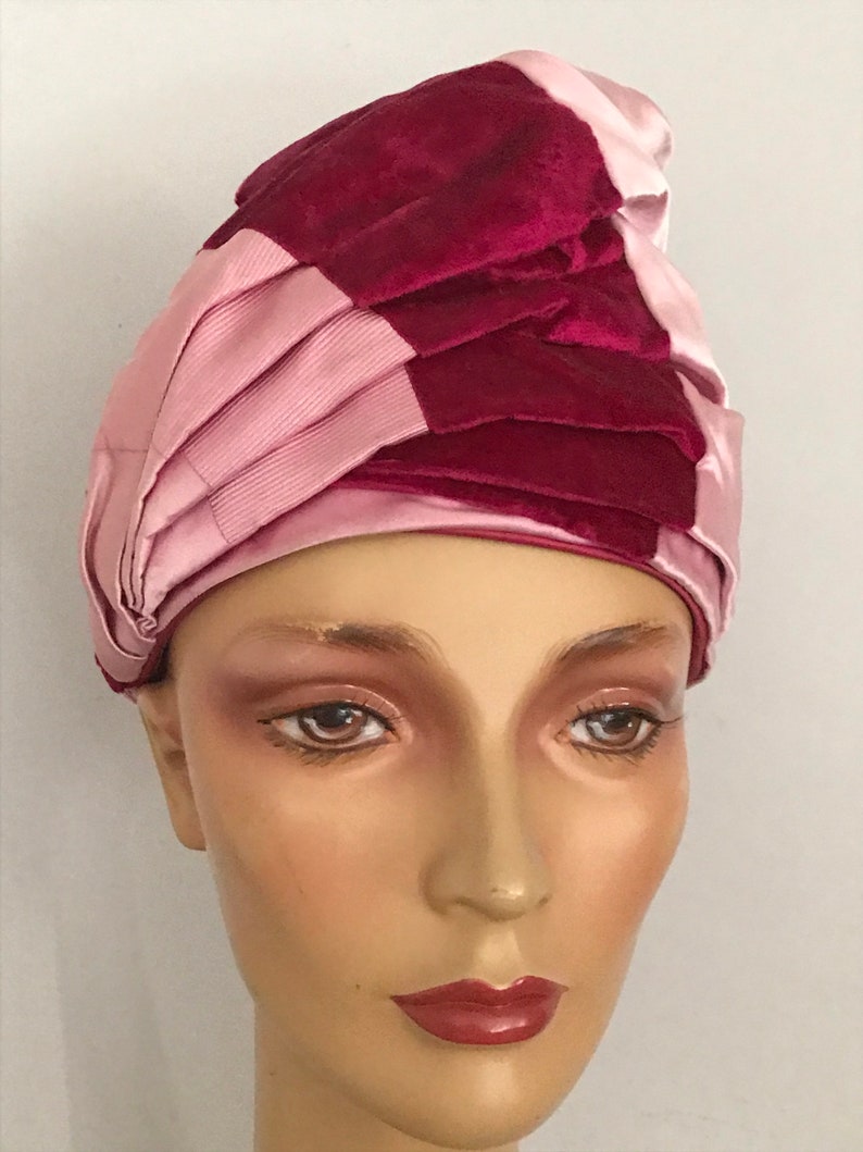 Vintage Turban Hat / Formal Turban Hat / 1950s Millinery/ - Etsy