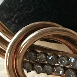 Lustern Costume Jewelry / 1940's Art Deco Pin and Earring Set / Louis ...