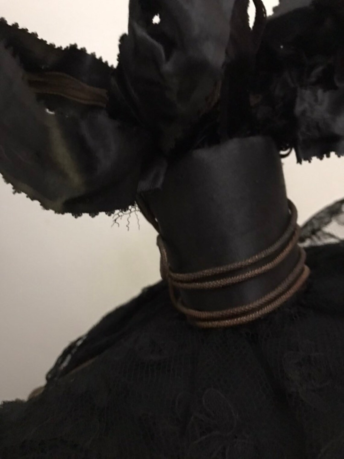 Edwardian Mourning Hat / Antique Funeral Attire / Costume Shop | Etsy