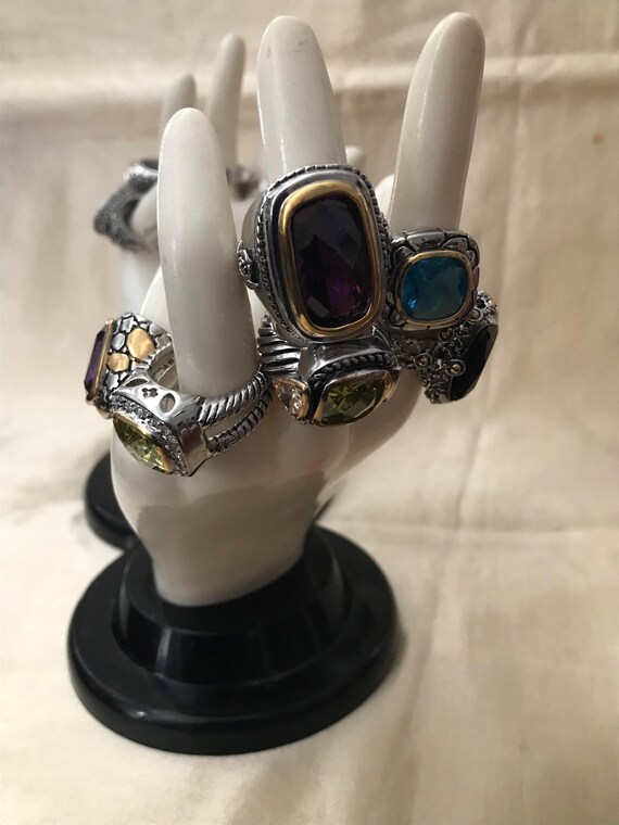 Vintage costume rings - Gem Vintage costume rings - Gem