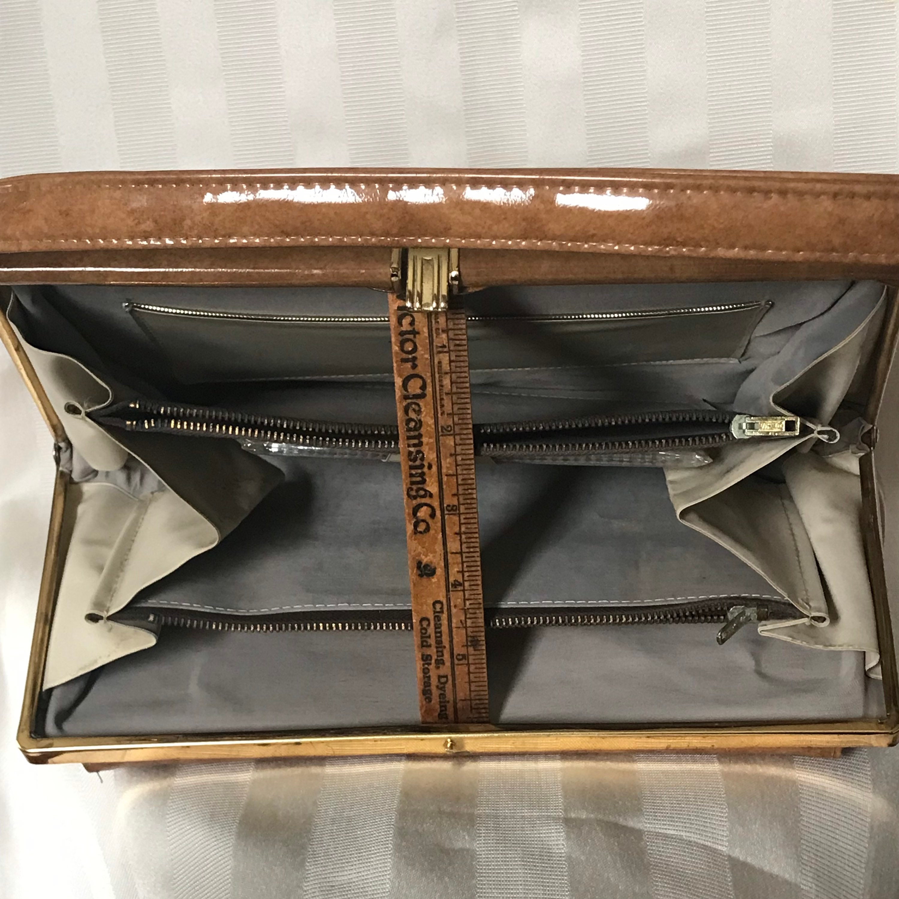 1960s Vinyl Handbag Top Handle Vinyl Purse 1950s-60s - Etsy