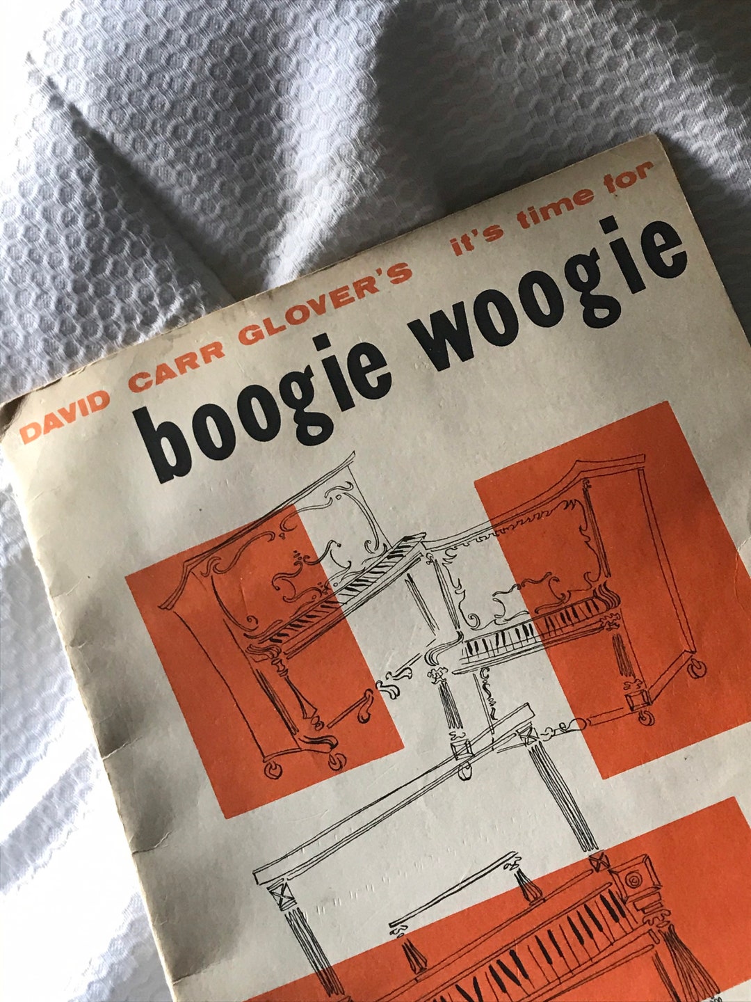 David Carr Glover’s Boogie Woogie Sheet Music Booklet - Etsy