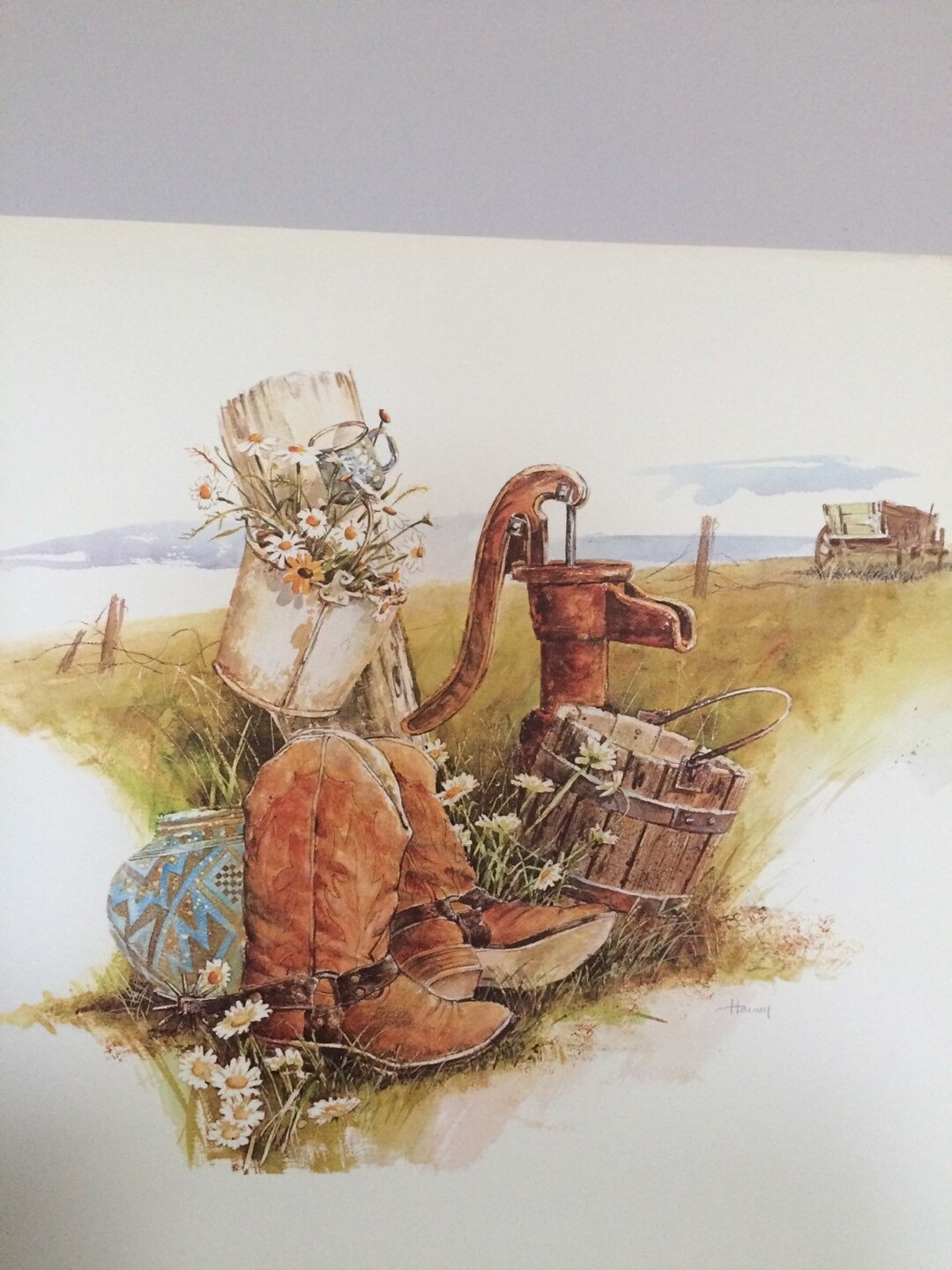 Art Print /western Art / Signed Artist Print / Stephanie Harney Country ...