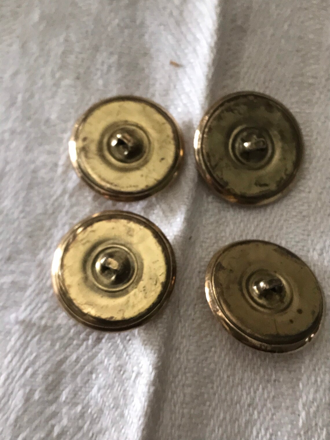 Vintage Military Brass Buttons - Etsy