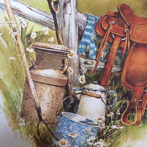 Western Art Print / Signed Stephanie Harney Country and Western ...