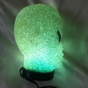 Vintage Night Light / Alien Light / Little Green Man Night Light / UFO ...