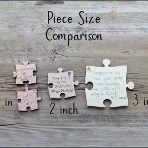 Large Heart Tab 2 in Puzzle Pieces for Wedding Guest Book - Etsy