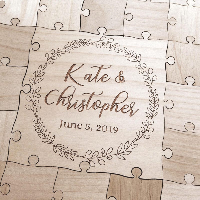 Initial Guest Book - Etsy