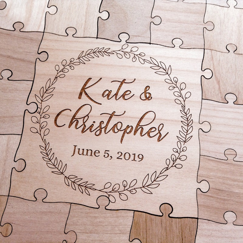 Guest Book Puzzle - Etsy