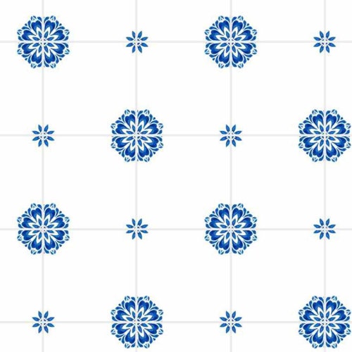 White Arabesque Printable Tile 1/12 Dollhouse Miniature 1:12 - Etsy