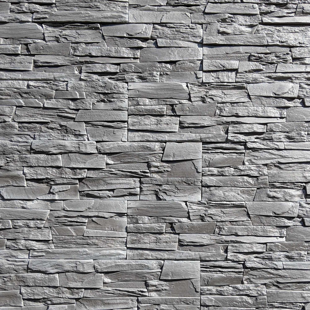 Dollhouse Stone Wall 1/12 Scale Miniature Printable Diorama Roombox ...