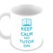 Keep Calm and Tutor on in 2 Mug Sizes Coordinates With - Etsy