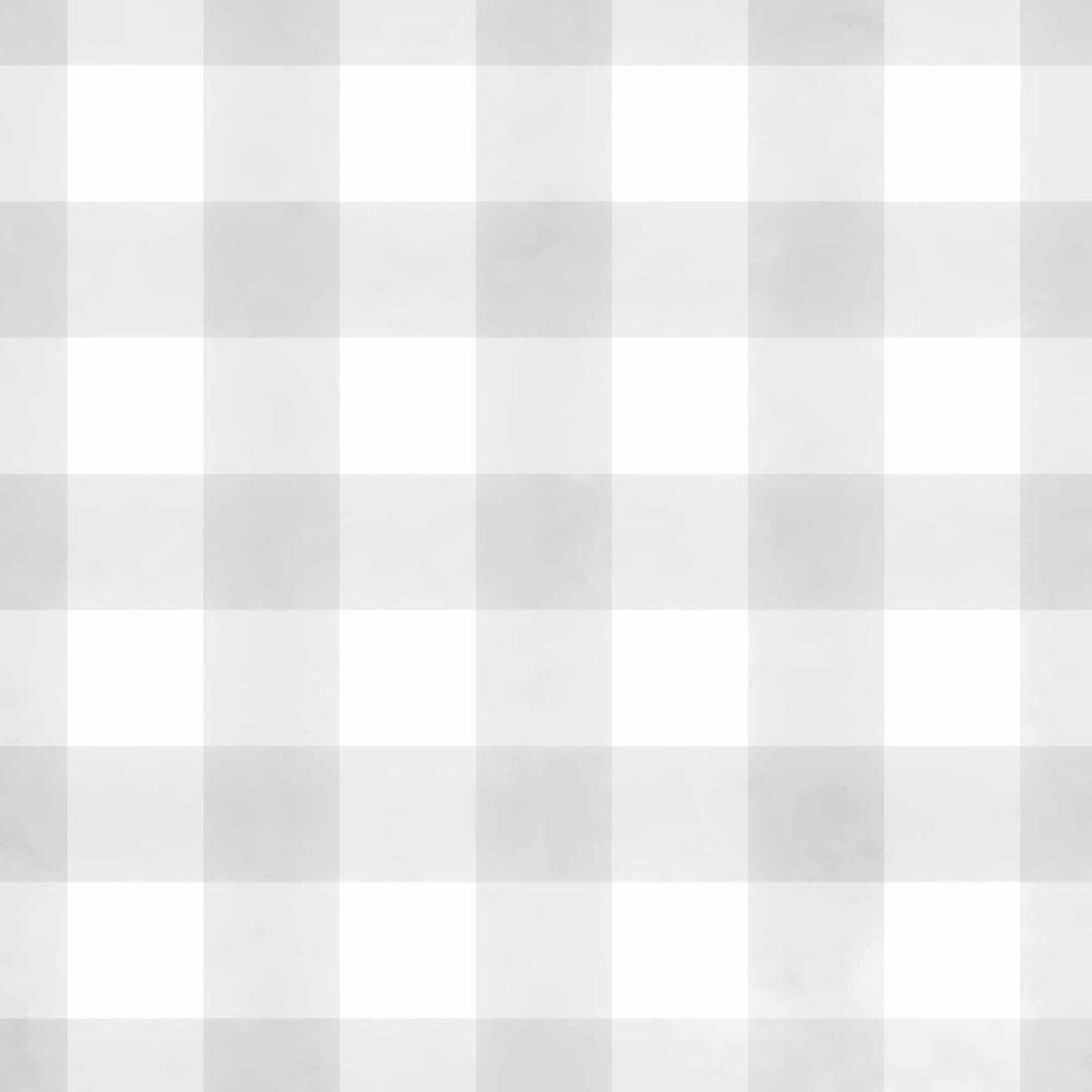 Dollhouse Wallpaper Watercolor Check Gray Miniature Printable Diorama ...